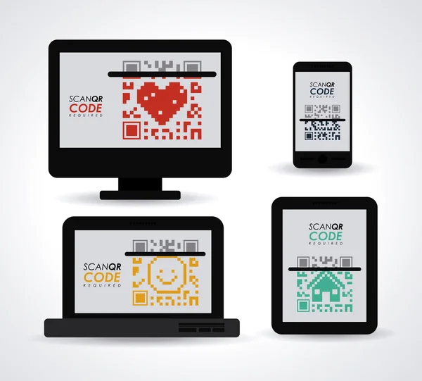 Scan QR Code design Stock Vector by ©grgroupstock 75576267