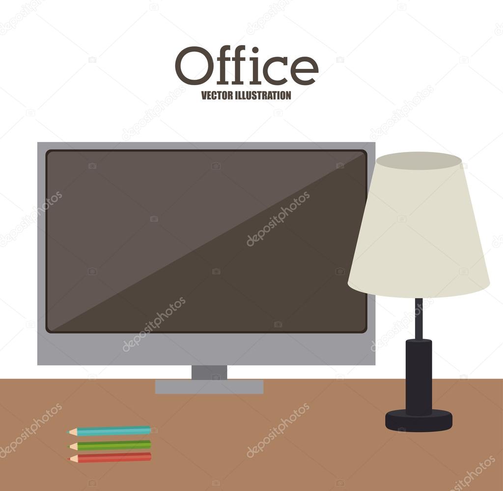 Office design Stock Vector by ©grgroupstock 68399541