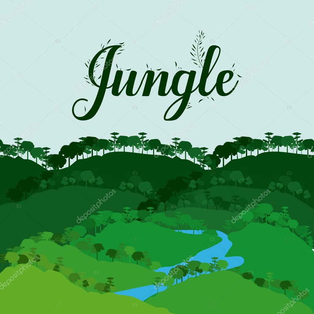 Jungle design Stock Vector Image by ©grgroupstock #69399909