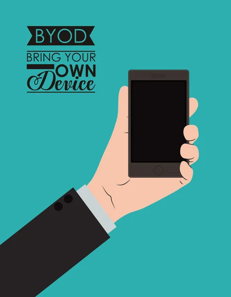 Byod design ⬇ Vector Image by © grgroupstock | Vector Stock 69400855