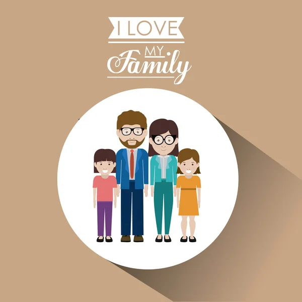 Family design Stock Vector by ©grgroupstock 83172634