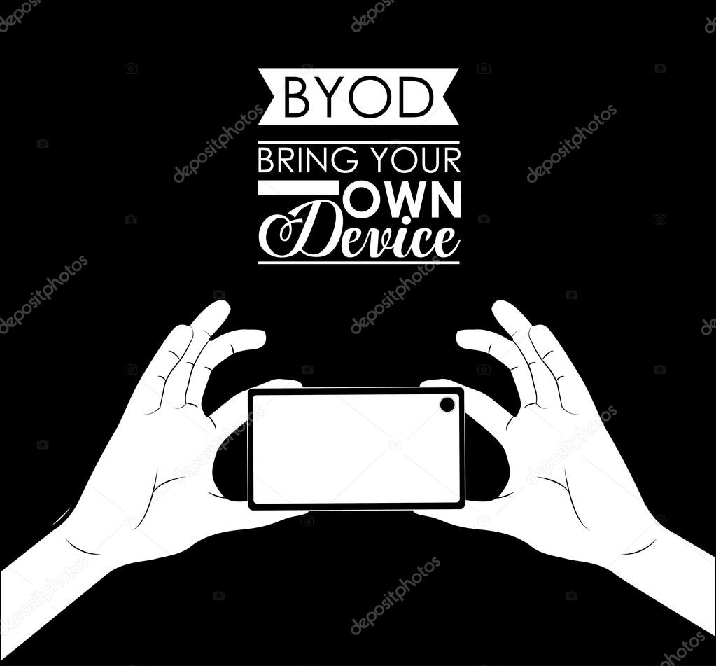 Byod design Stock Vector by ©grgroupstock 69402157