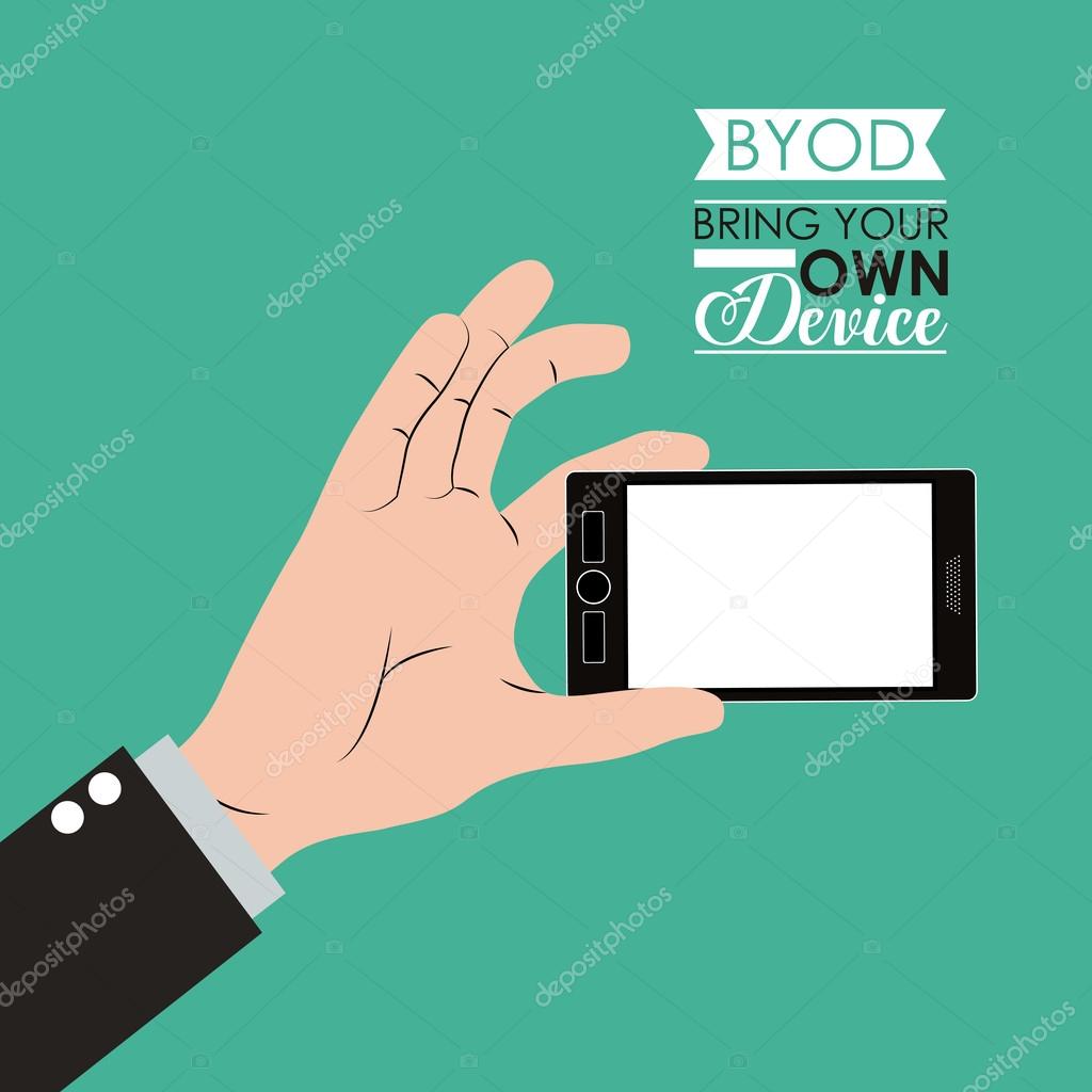 Byod design Stock Vector by ©grgroupstock 69402239