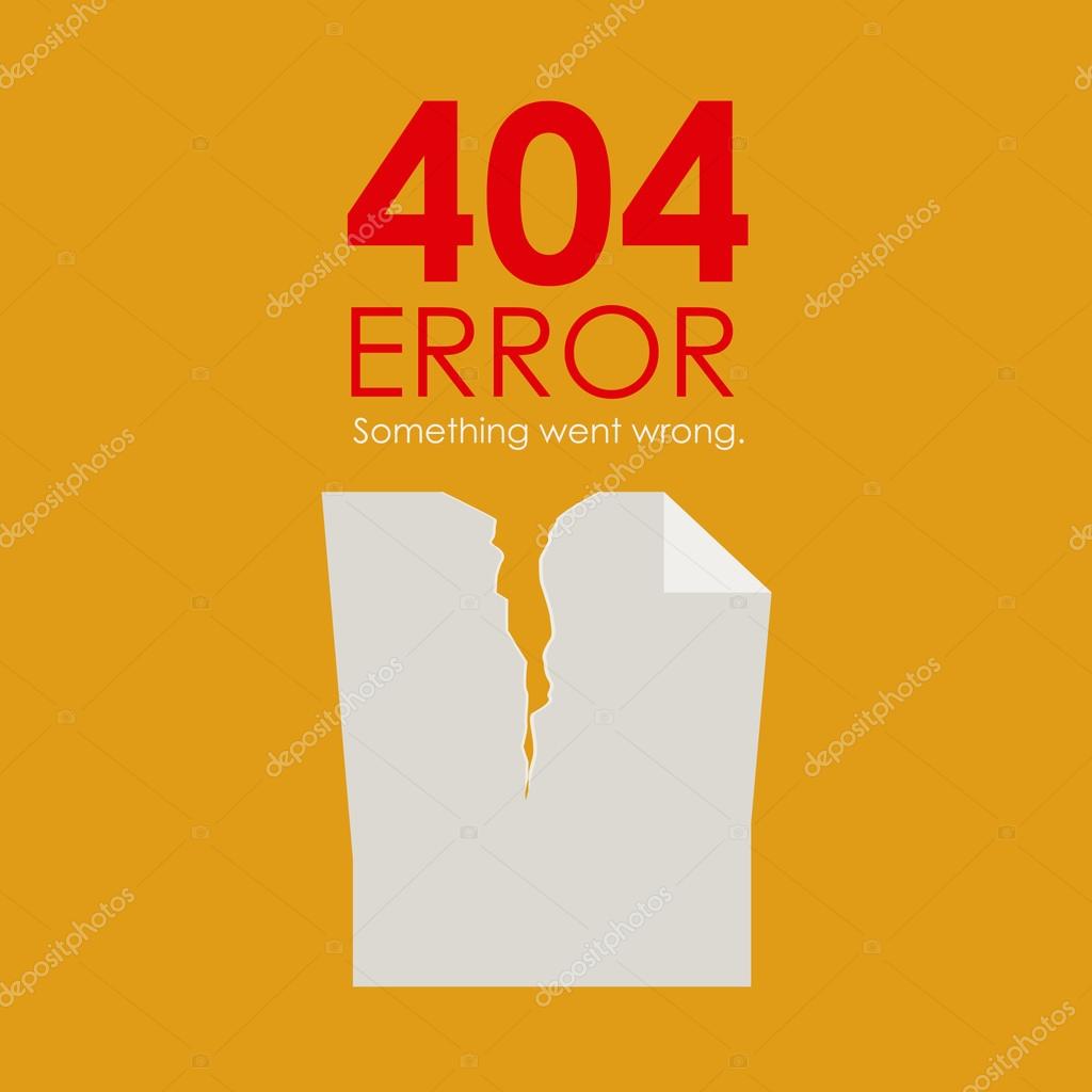 Error design Stock Vector by ©grgroupstock 69403829