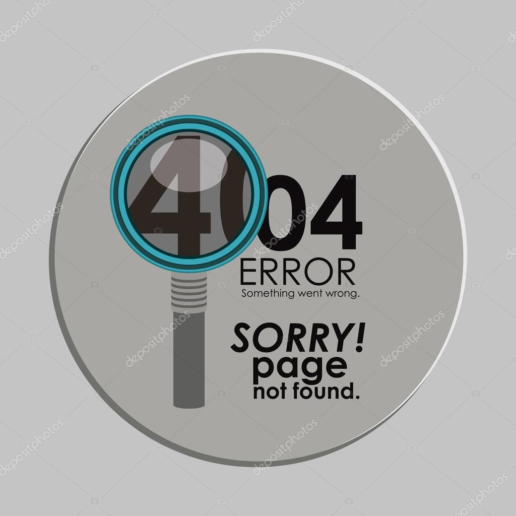 Error design Stock Vector Image by ©grgroupstock #69404979