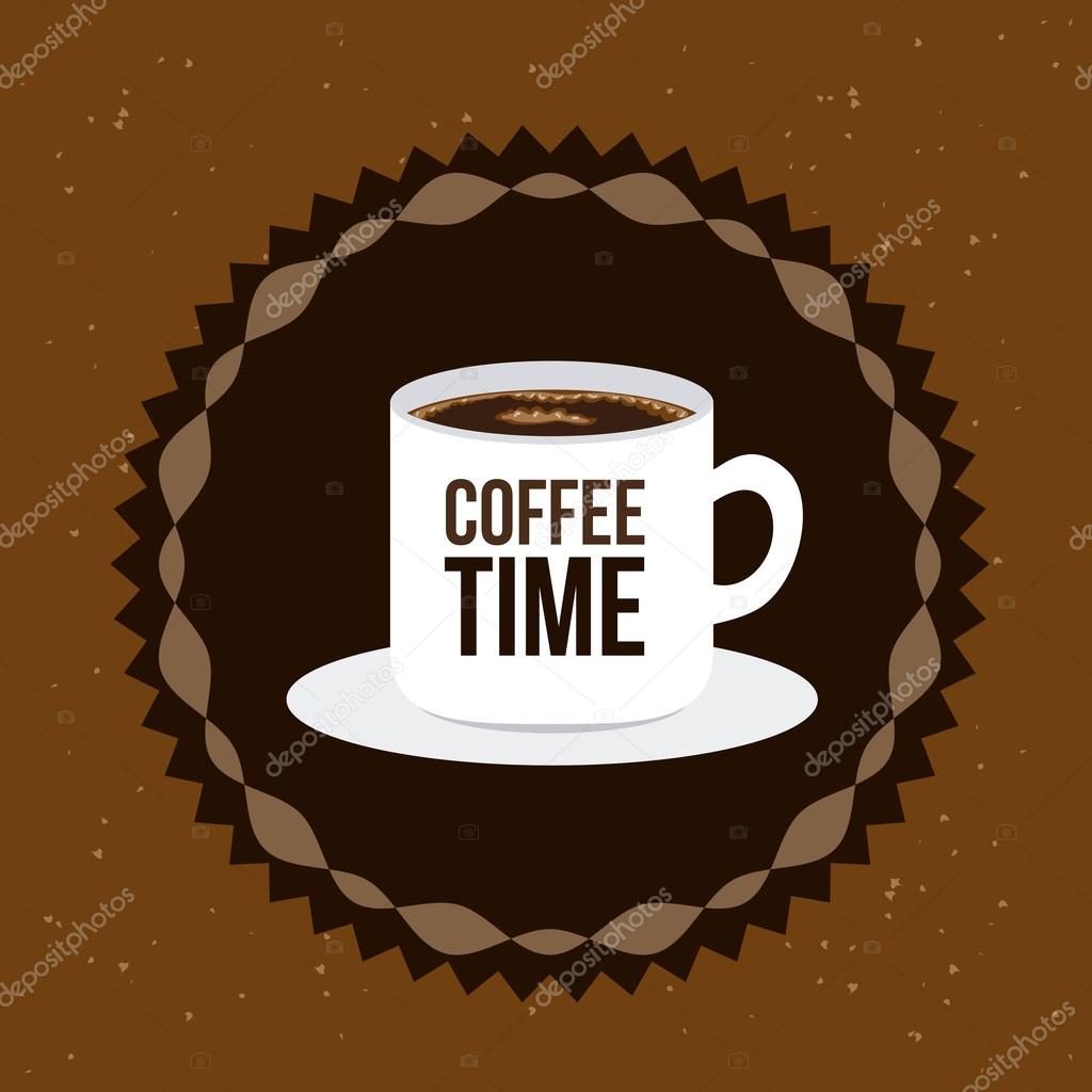 Coffee time design Stock Vector Image by ©grgroupstock #69405747