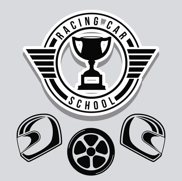 1,077 Racing school design Vector Images, Racing school design ...