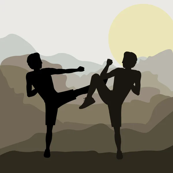 Body Combat design Stock Illustration by ©grgroupstock #73122877