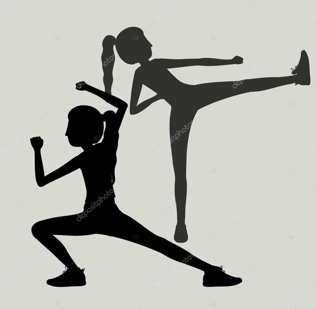 Body Combat design Stock Vector by ©grgroupstock 73123289