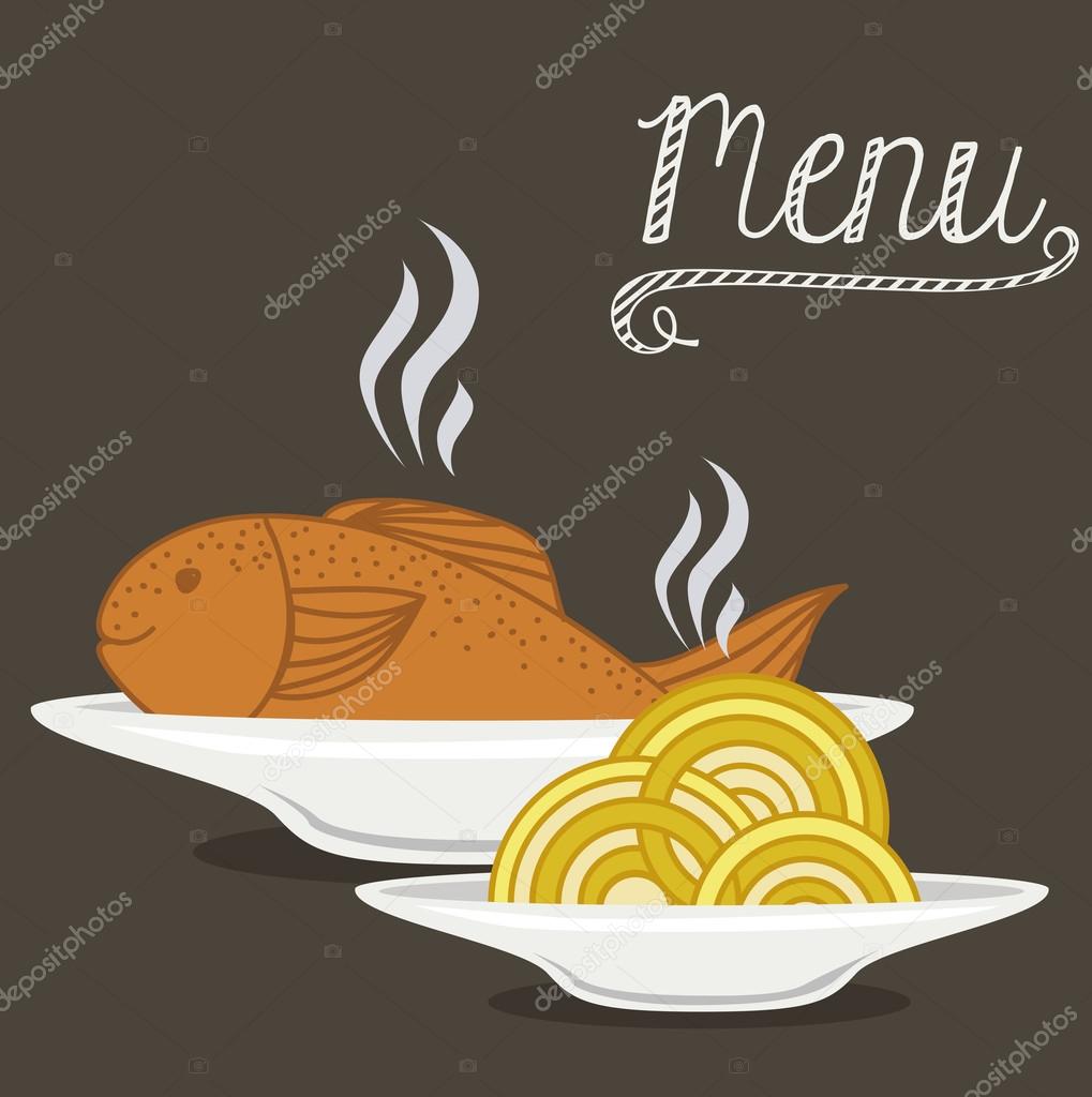 Diseño de menú Vector de stock por ©grgroupstock 73958855