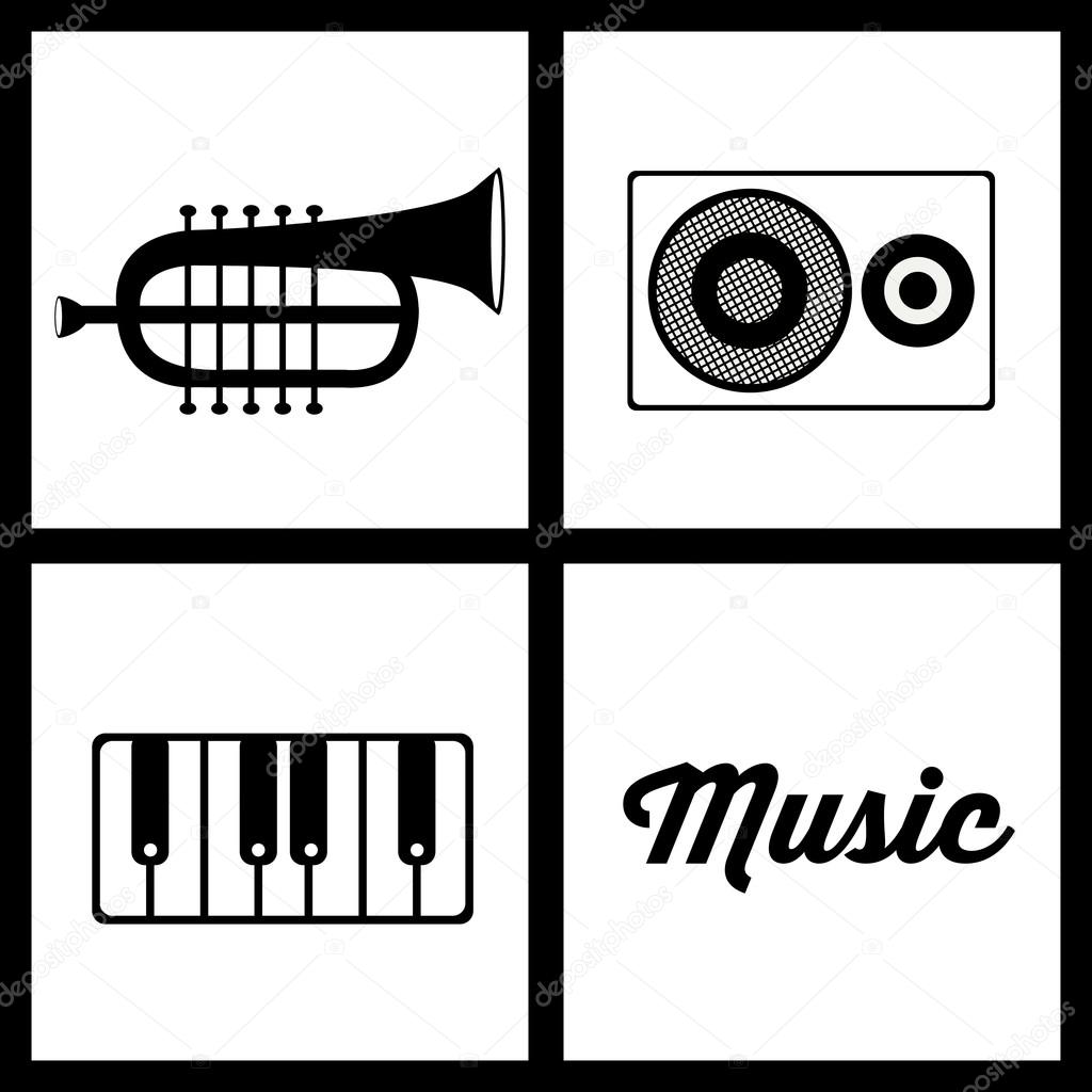 Music design Stock Vector by ©grgroupstock 73959437