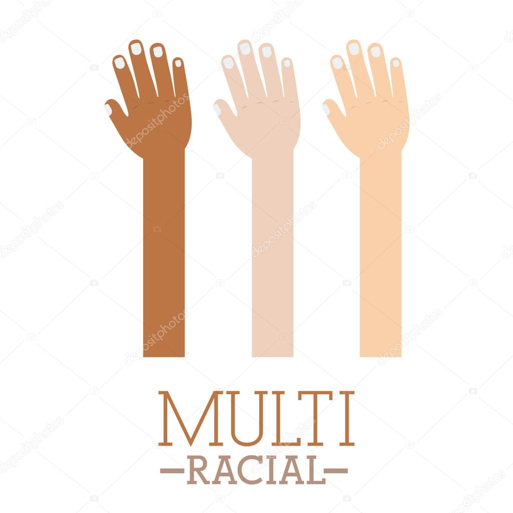 Multiracial design Stock Vector by ©grgroupstock 74575733