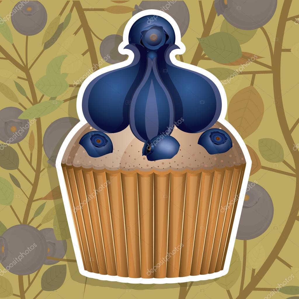 Blueberry design Stock Vector by ©grgroupstock 75549309