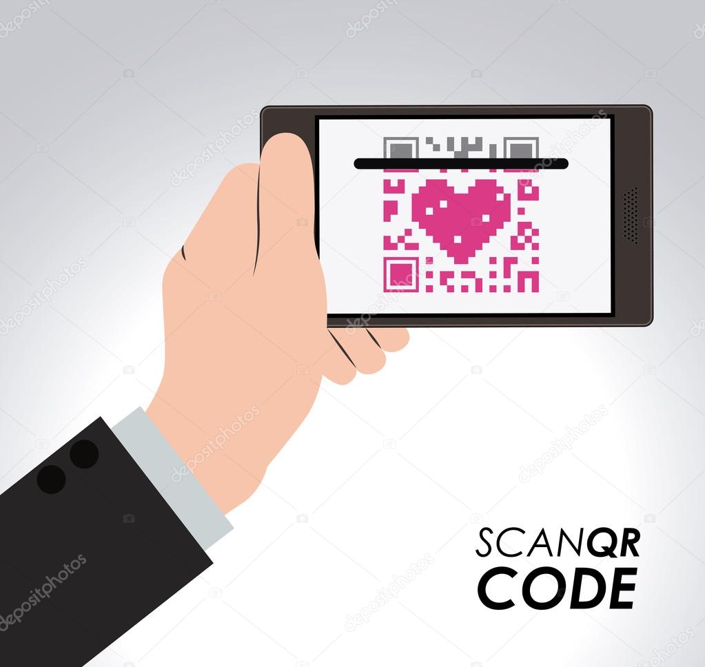 Scan QR Code design Stock Vector by ©grgroupstock 75576267