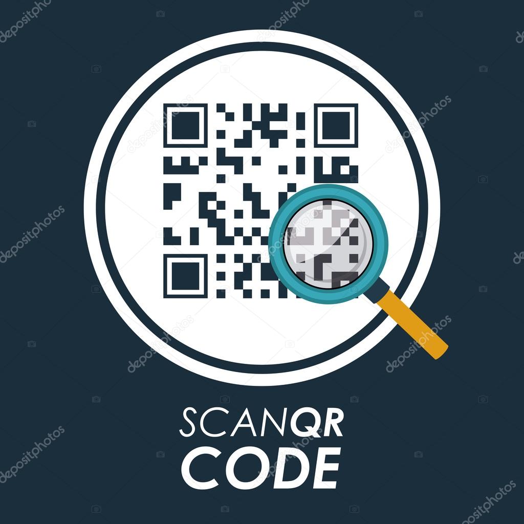Scan QR Code design Stock Vector by ©grgroupstock 75576339