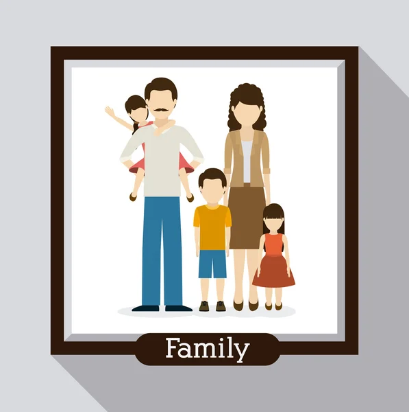 100,000 Single parent family Vector Images | Depositphotos