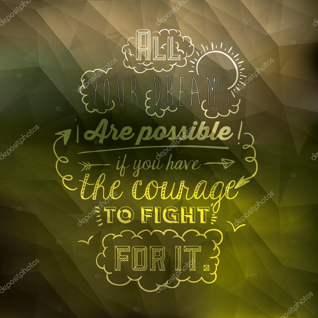Encourage quotes design Stock Vector Image by ©grgroupstock #77026141