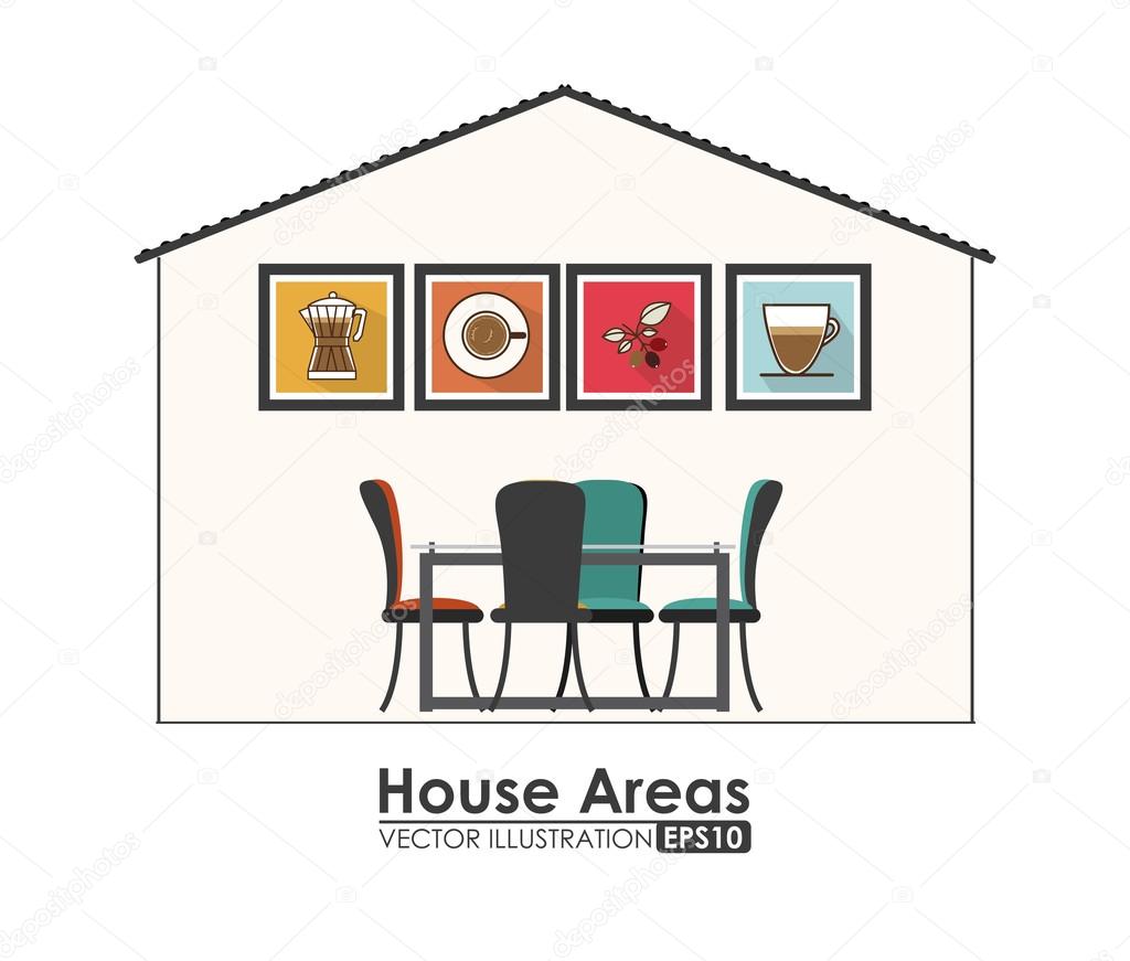 House areas design Stock Vector Image by ©grgroupstock #77439274