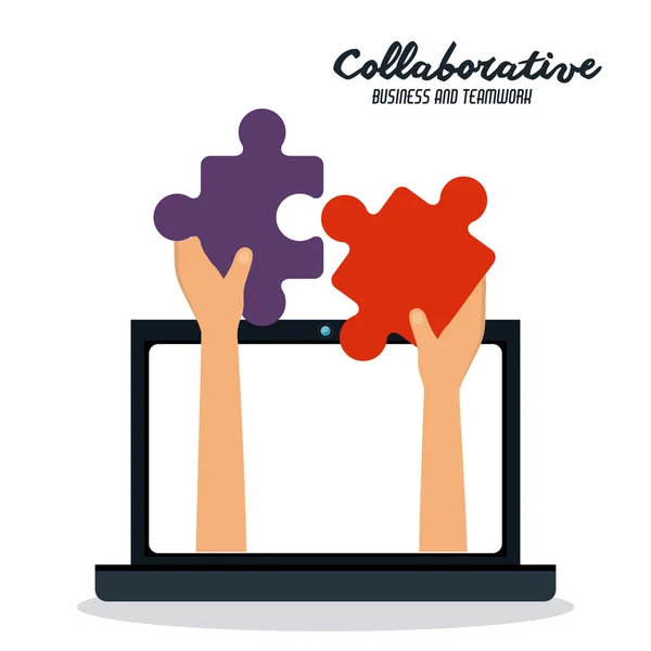 Collaborative design ⬇ Vector Image by © grgroupstock | Vector Stock ...