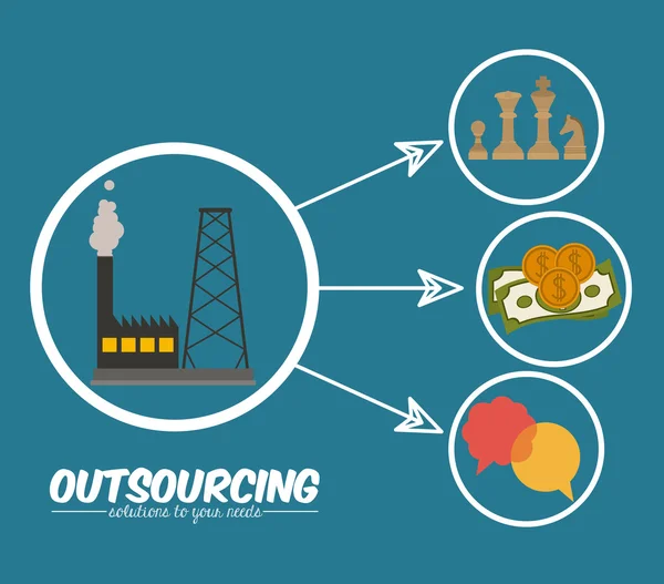 ᐈ Outsourcing stock vectors, Royalty Free outsourcing illustrations ...