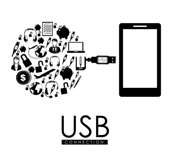 USB design Stock Vector Image by ©grgroupstock #80568440