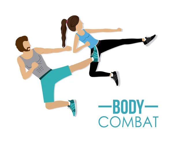 Bodycombat design Stock Vector by ©grgroupstock 83289312