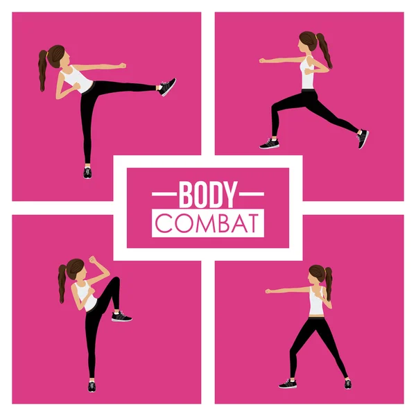 Bodycombat design Stock Vector Image by ©grgroupstock #83288826