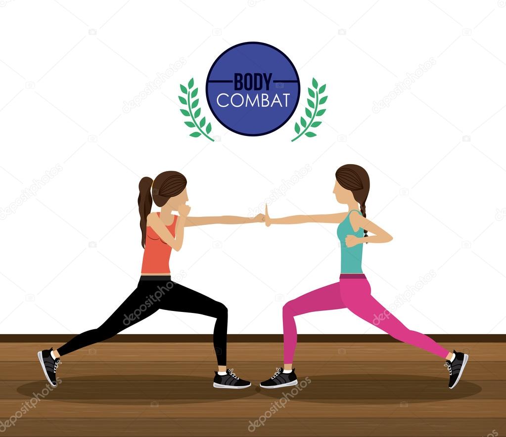 Bodycombat design Stock Vector Image by ©grgroupstock #83288636