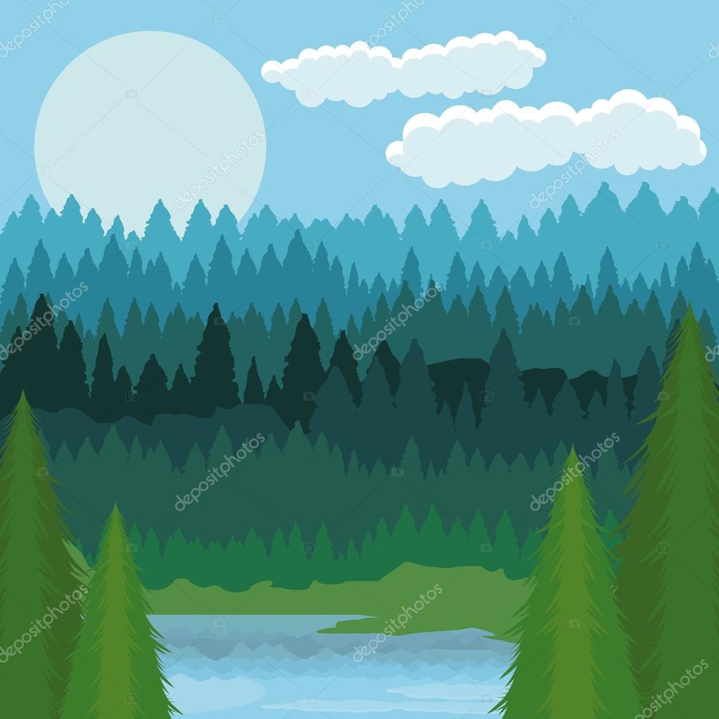 Landscape design Stock Illustration by ©grgroupstock #85043532