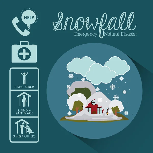 Natural disaster design Stock Vector Image by ©grgroupstock #88454086