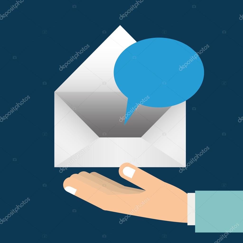 Send letter design Stock Vector Image by ©grgroupstock #91311580