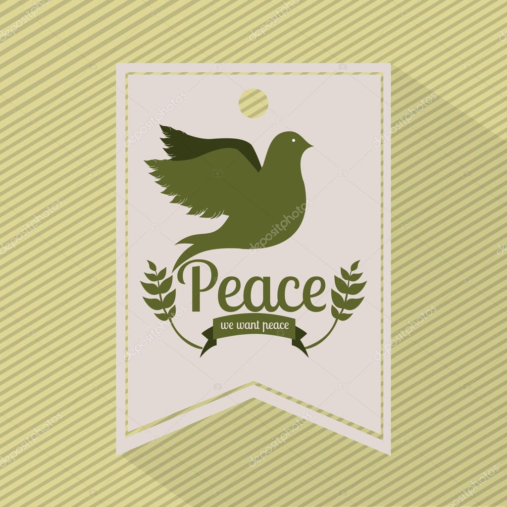 Message og peace design Stock Vector Image by ©grgroupstock #92825554