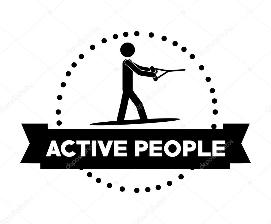 Active people design Stock Vector by ©grgroupstock 92826080