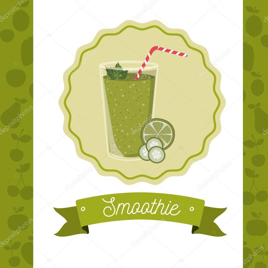 Fruit smoothie design Stock Vector by ©grgroupstock 94346410