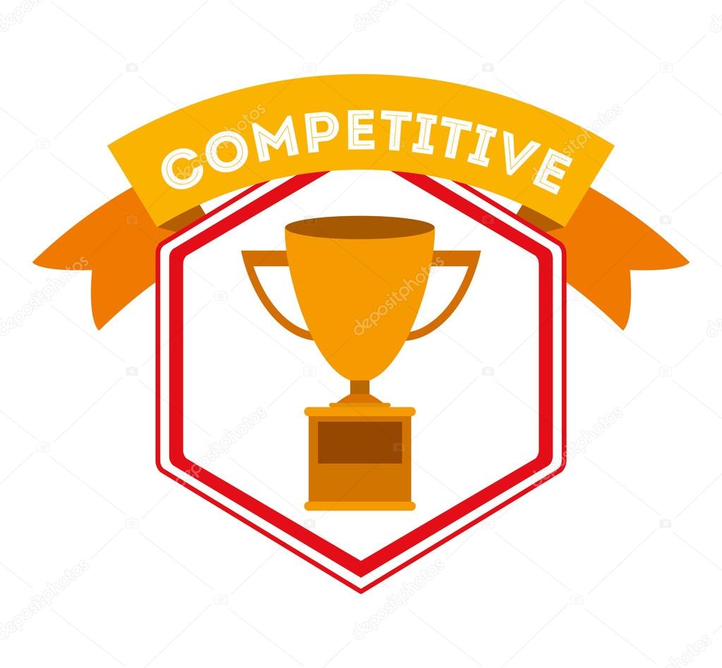 Diseño de espíritu competitivo Vector de stock #95182482 de ©grgroupstock