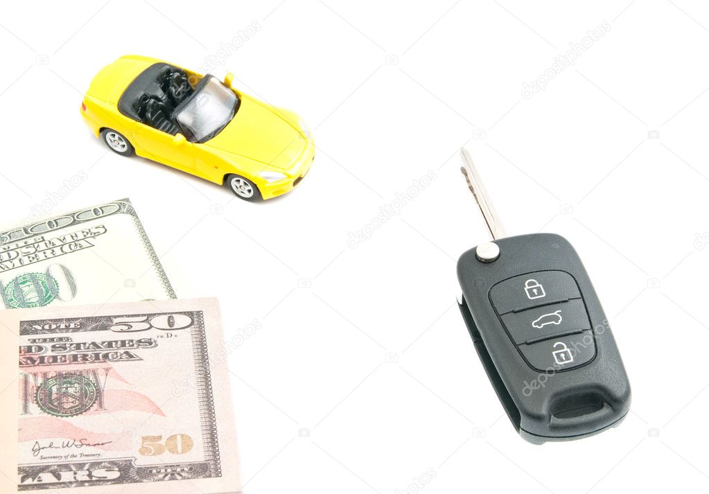 Keys, notes and sport car — Stock Editorial Photo © BiggimoT #72416657