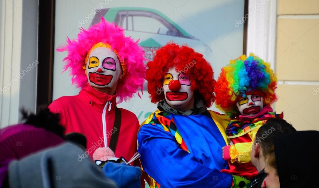 Three clowns — Stock Photo © thomaseder #70943581