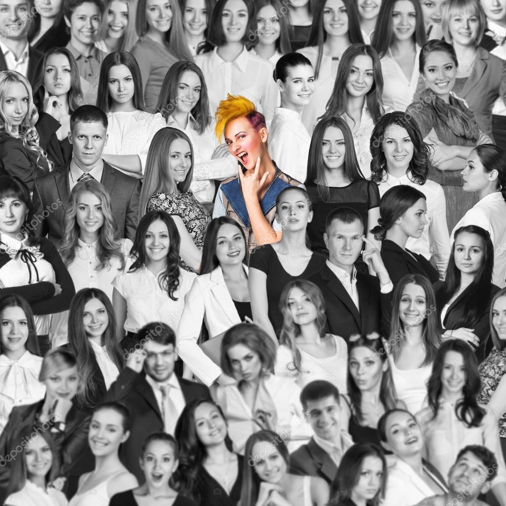 Colored people Stock Photo by ©kotin 79091384