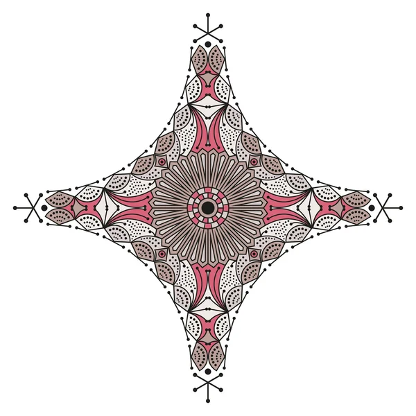 Ethnic patterned star — Stock Vector © Anzhelika1984 #130189994