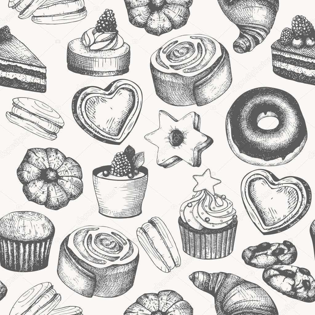 Vintage Baking Illustration