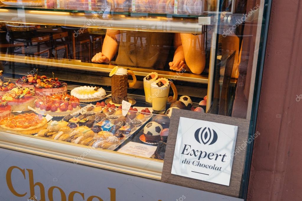 Expert du Chocolat - Chocolate expert certificate sign — Stock ...