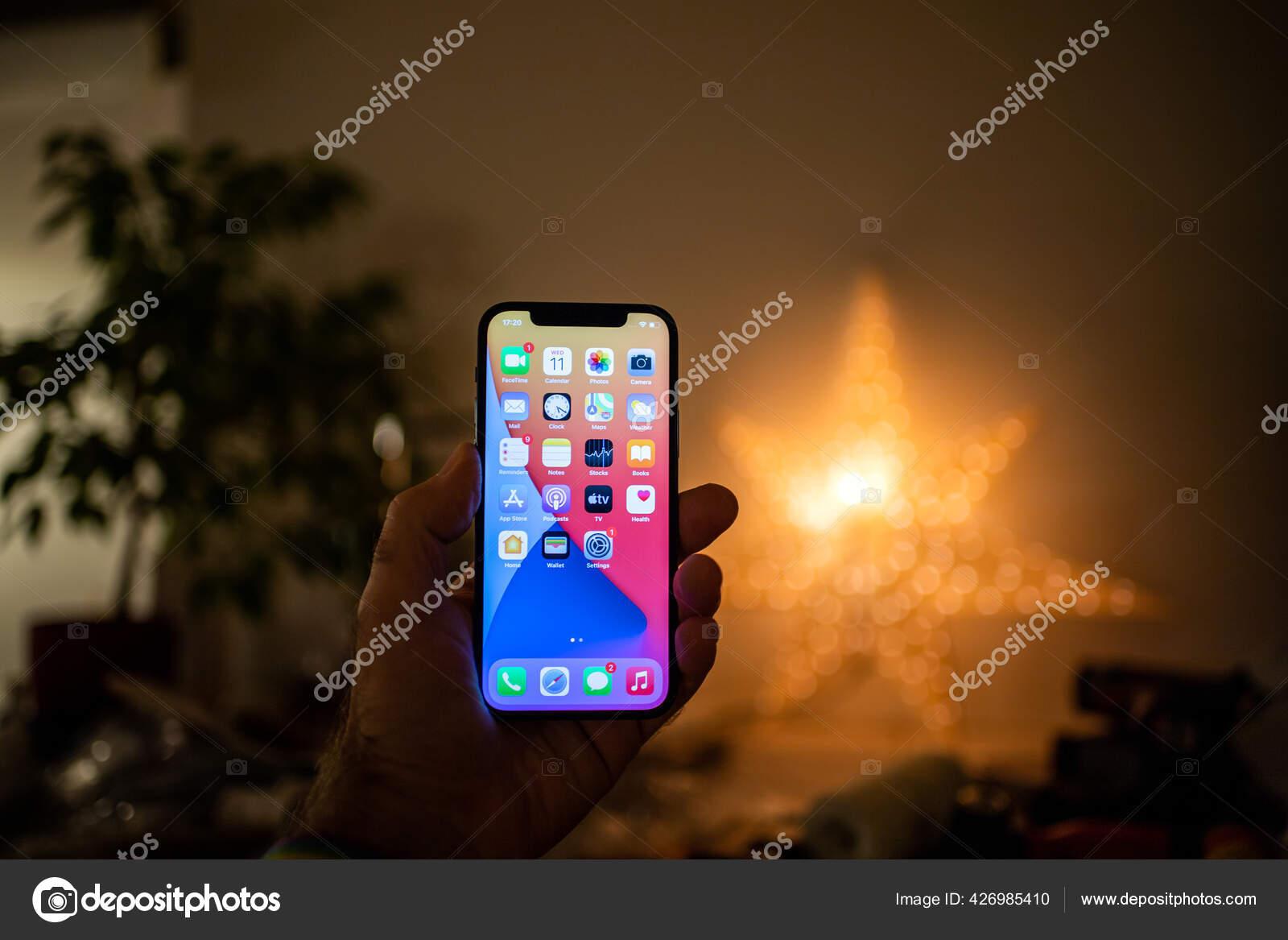 New iPhone 12 Pro Max 5G smartphone model by Apple Computers – Stock ...