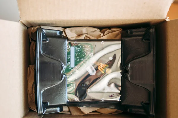 Hard Disk Drive transportation packing - Stock Image - Everypixel