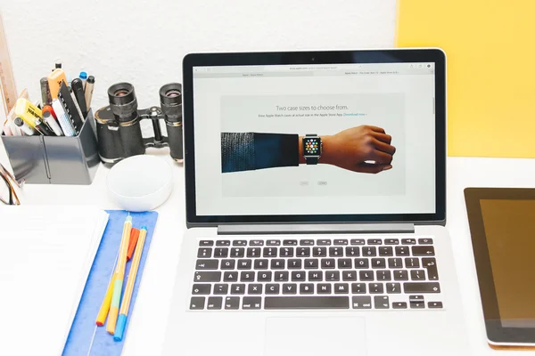 Apple launches Apple Watch, MacBook Retina and Medical Research - Stock ...