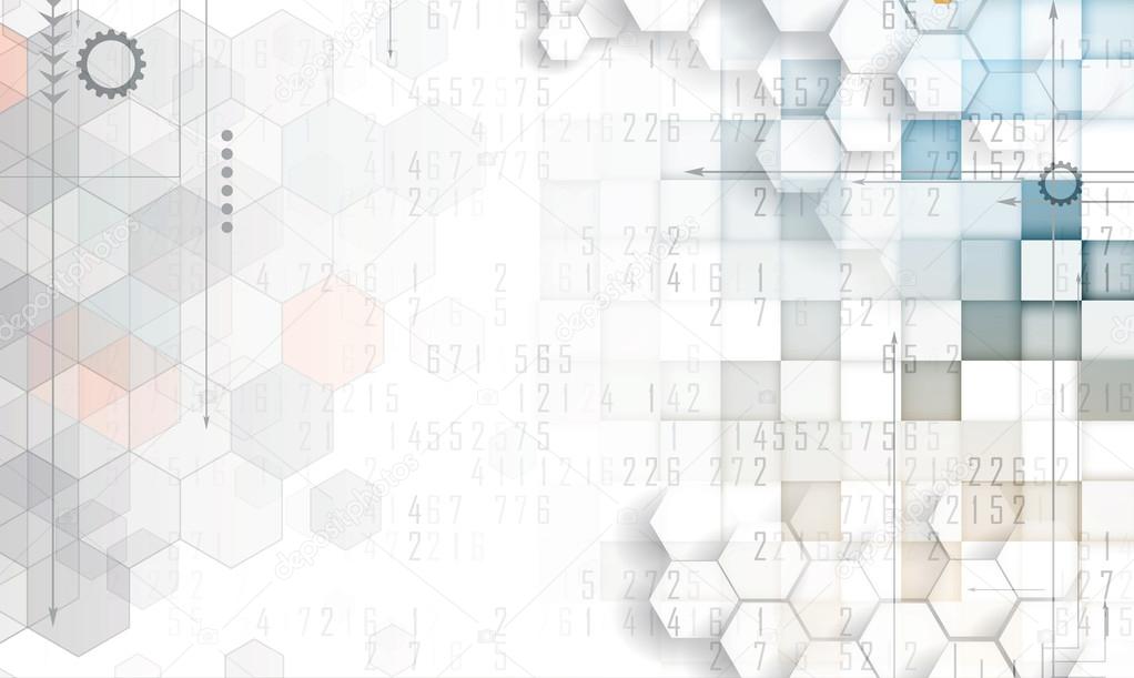 Abstract futuristic fade computer technology business background Stock ...