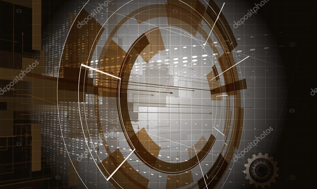 Abstract technology background Business & development Stock Vector ...