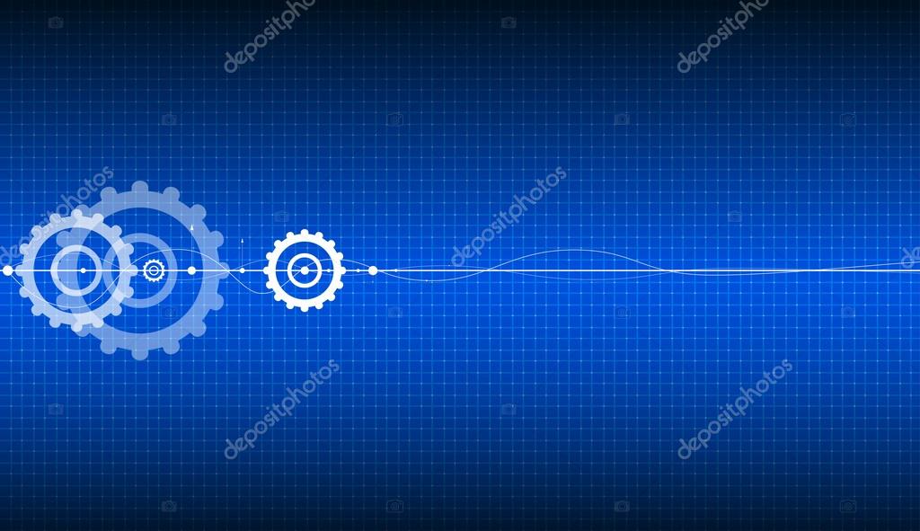 Machine technology gears. retro gearwheel mechanism bacground Stock ...