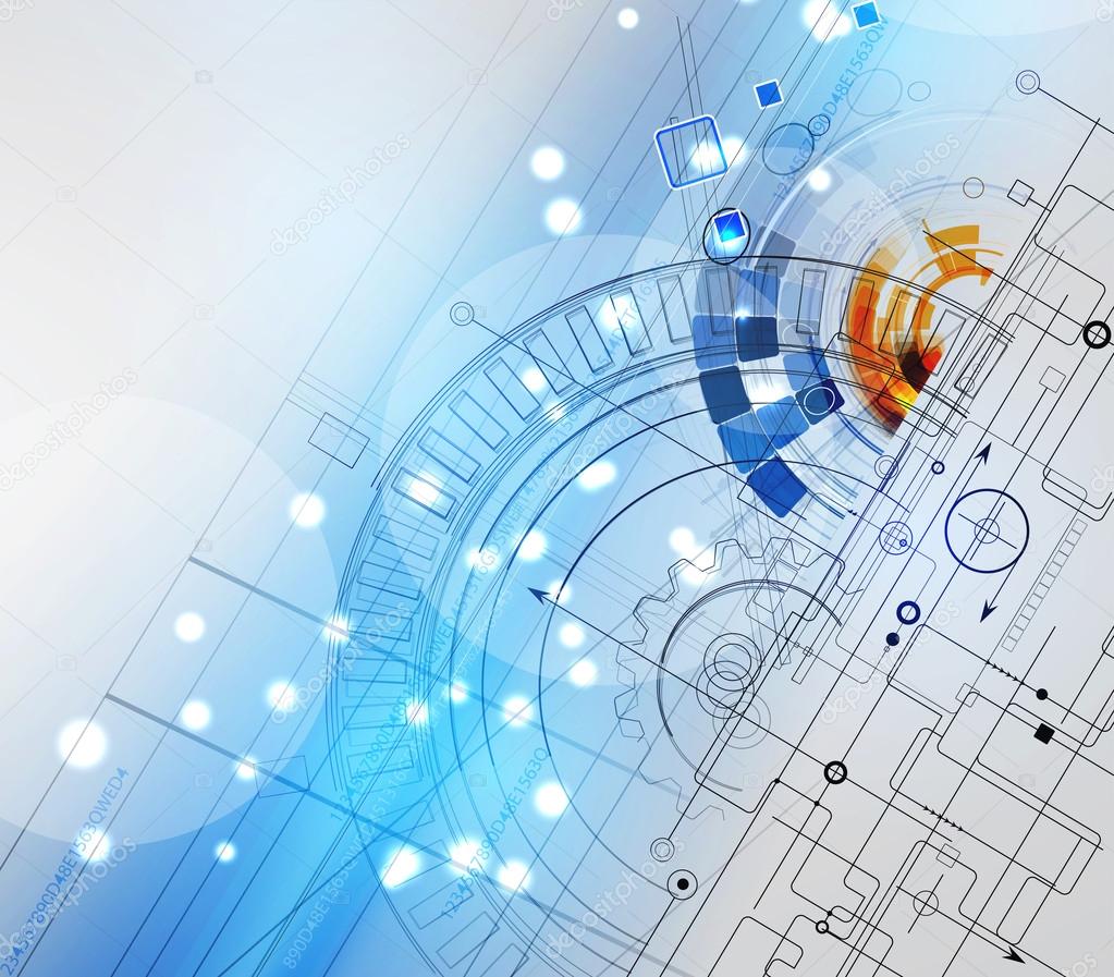 Abstract technology background Business & development direction Stock ...