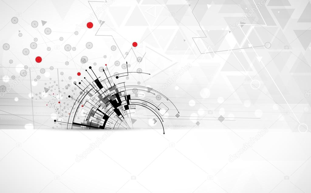 Abstract technology background Business & development direction Stock ...