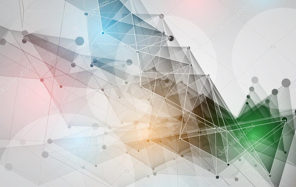 Abstract technology background Business & development direction Stock ...